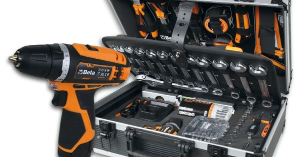 BW 2056E 12V/19P - Куфар със 147 бр. инструменти за обща употреба и винтоверт 12V - BW 2056E 12V ...